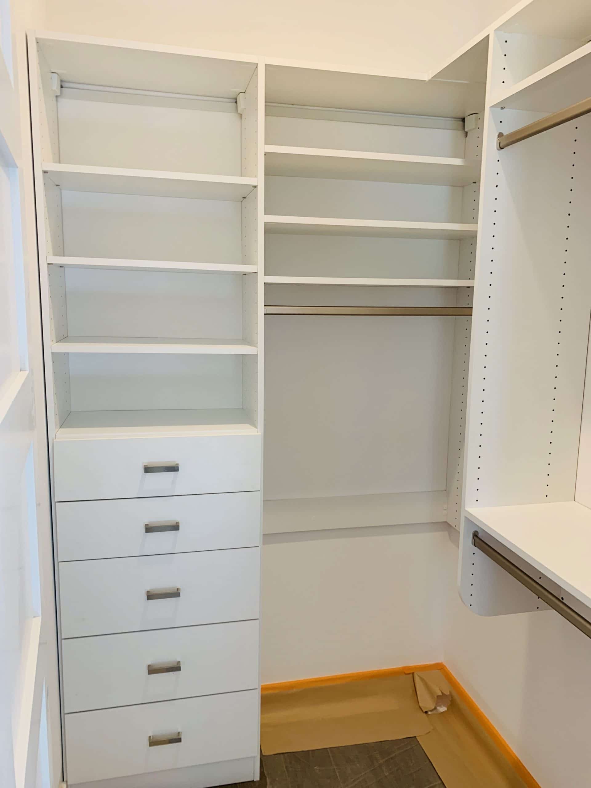 DRAWERS IN CUSTOM CLOSET FOR CLOTHES, JEWELRY AND MORE | Austin-Morgan ...